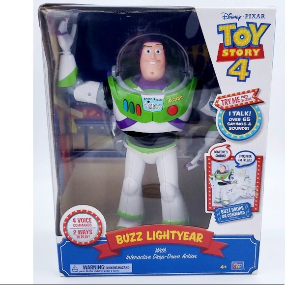 Disney | Toys | Toy Story 4 Disney Pixar Buzz Lightyear With ...